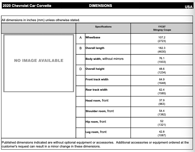 2020 Corvette order guide is online - CorvetteForum - Chevrolet ...