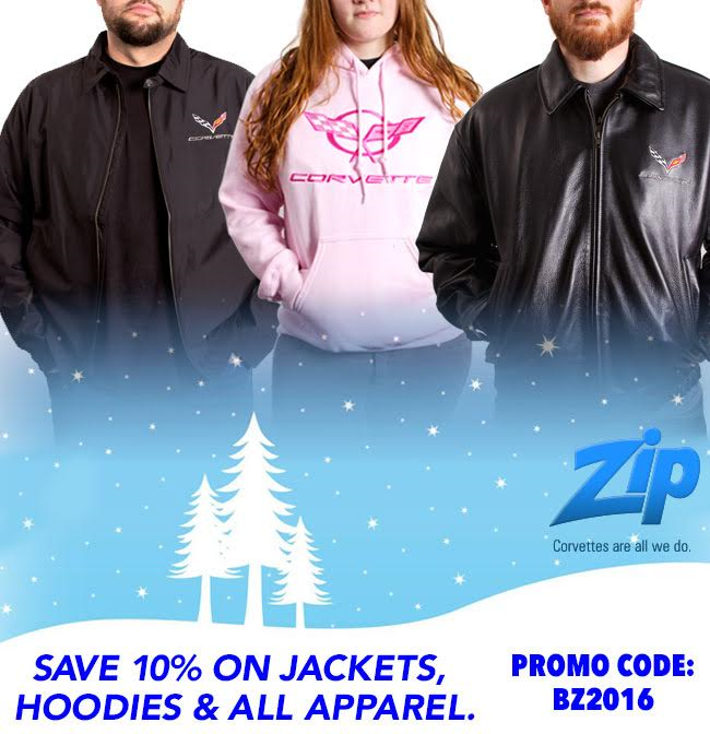 Cozy Up to 10% off Corvette Apparel - CorvetteForum - Chevrolet ...
