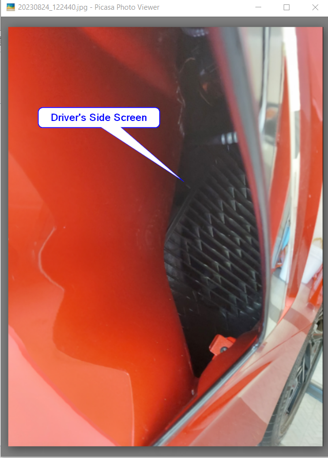 Is this 'normal? Side intake mesh - CorvetteForum - Chevrolet Corvette ...