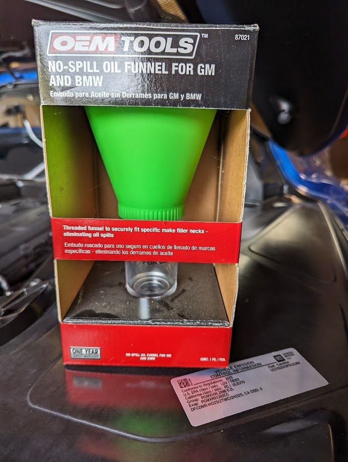 Screw In oil Funnel - CorvetteForum - Chevrolet Corvette Forum Discussion