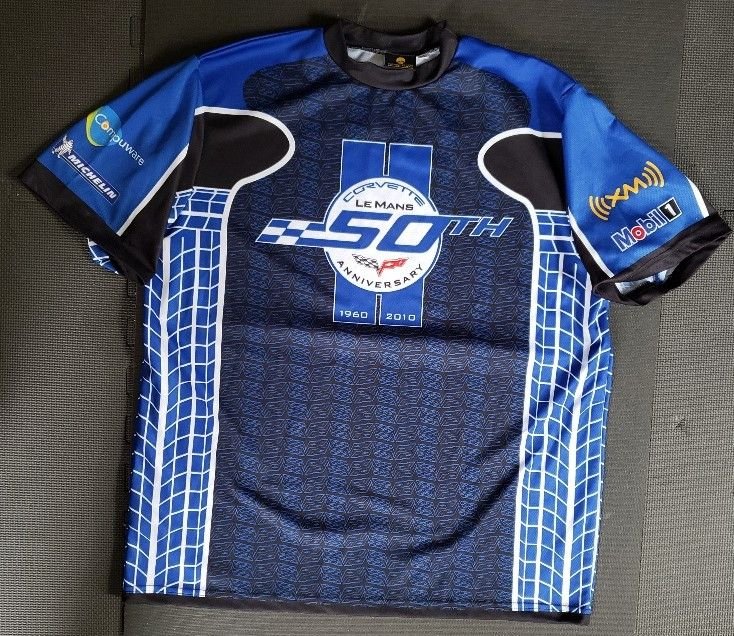 FS (For Sale) C6 Corvette Racing Team Shirt 50th Anniversary LeMans ...