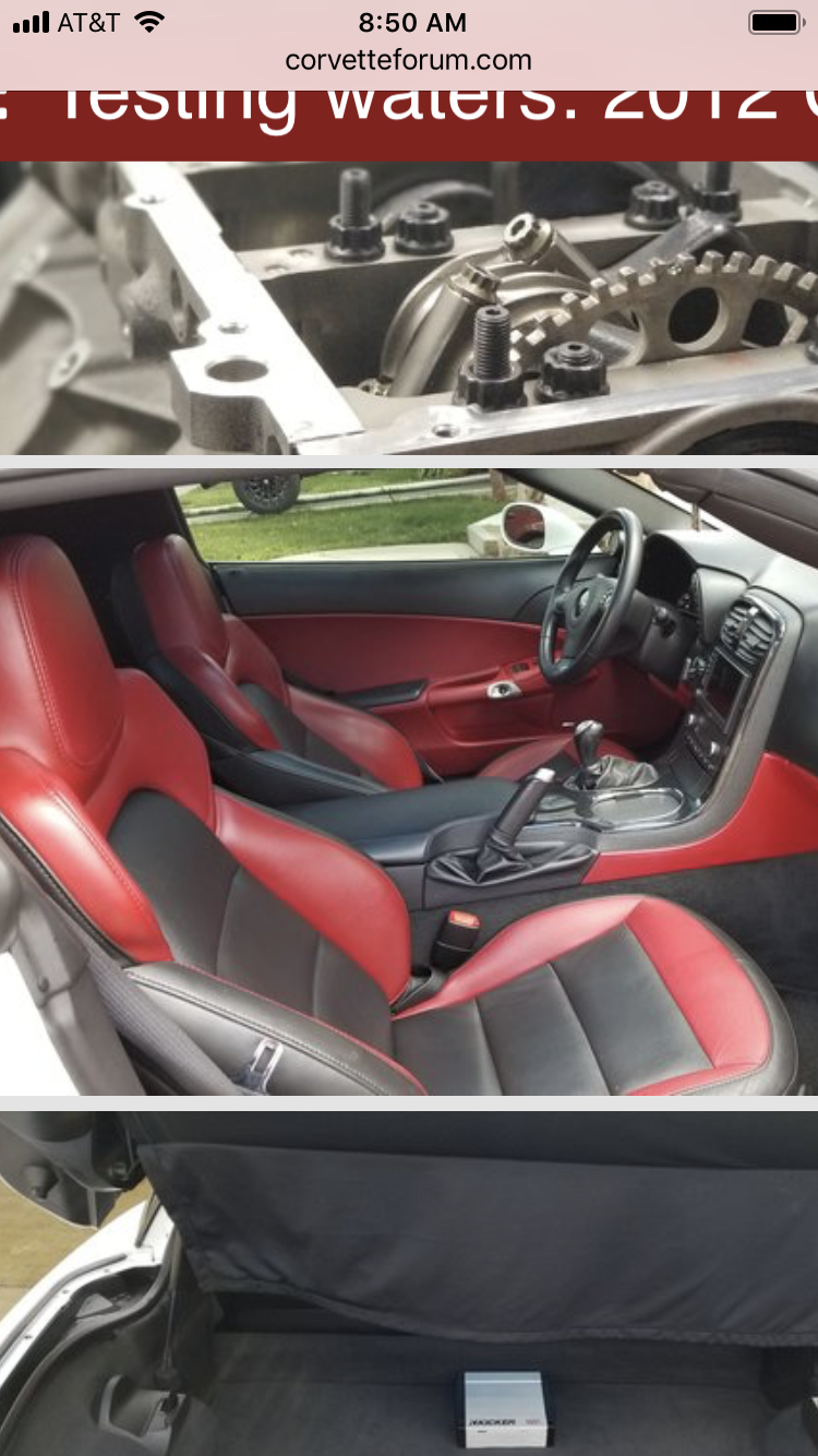 Z06 Red/Black interior - CorvetteForum - Chevrolet Corvette Forum ...