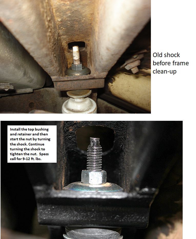 Removing rear shocks from 61 vette - CorvetteForum - Chevrolet Corvette ...