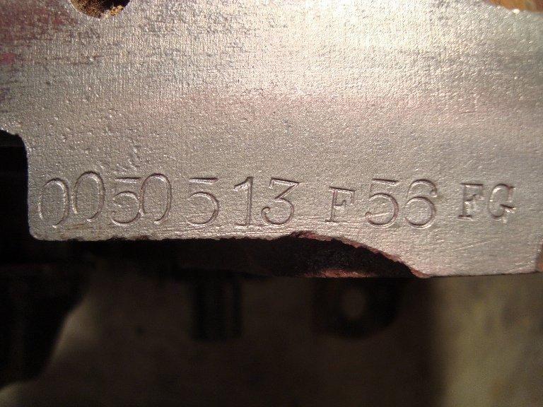 1956 Block Codes - Unusual - CorvetteForum - Chevrolet Corvette Forum ...