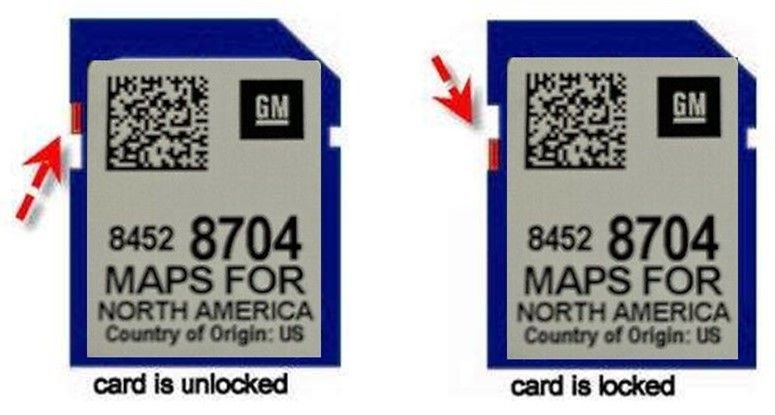 Is NAV SD Card Locked OR UnLocked - CorvetteForum - Chevrolet Corvette ...