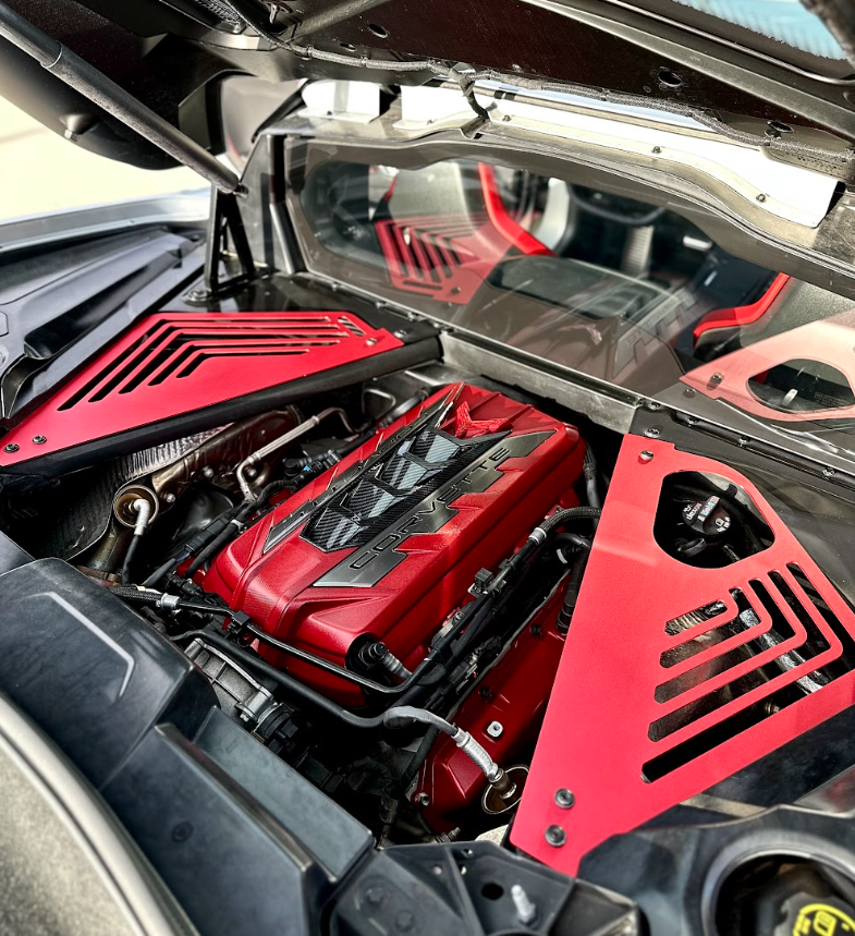 C8 Coupe Engine Compartment v Rain - CorvetteForum - Chevrolet Corvette ...