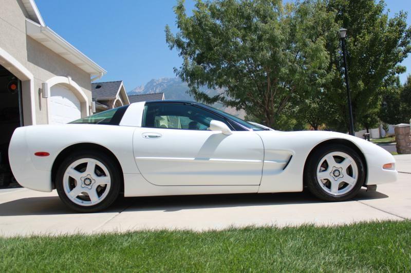 White C5 with white wheels? - CorvetteForum - Chevrolet Corvette Forum ...