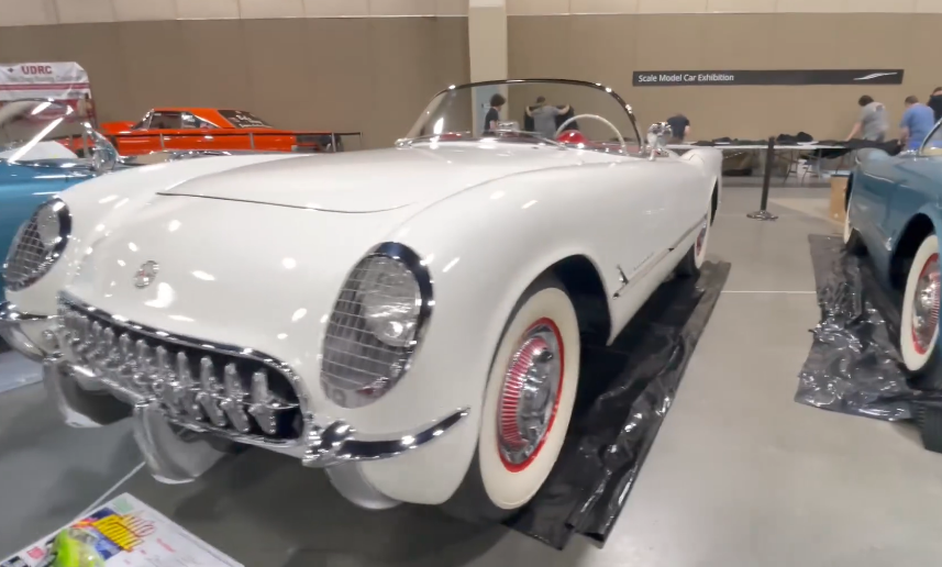 First 1953 #001 on display at Salt lake Autorama. - CorvetteForum ...