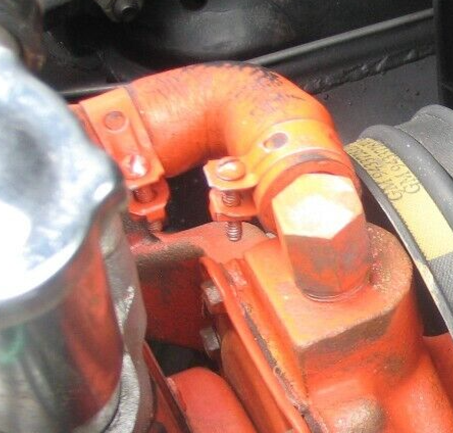 C2 '67 Correct Water Pump Bypass Hose Clamps - CorvetteForum ...