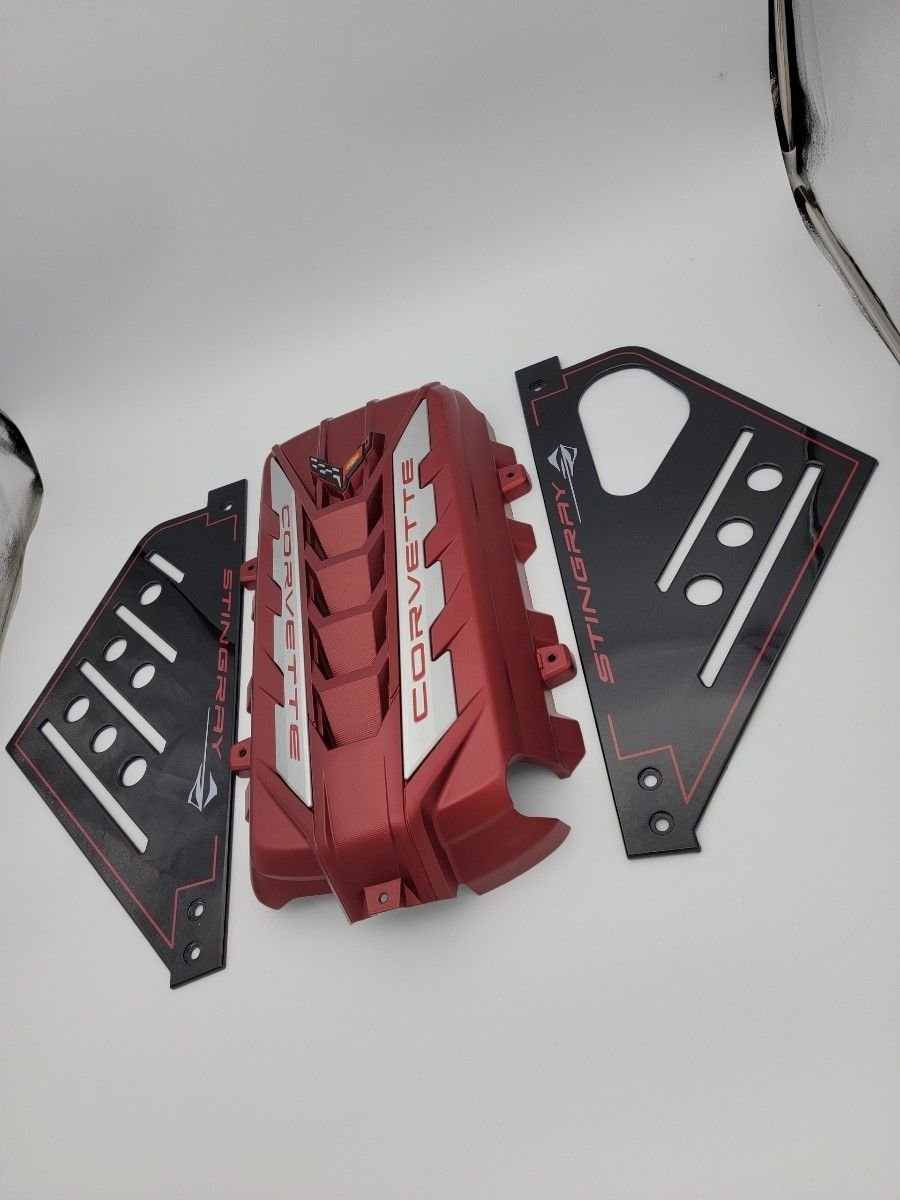 Red Mist Three Piece Engine Appearance Package! - CorvetteForum ...