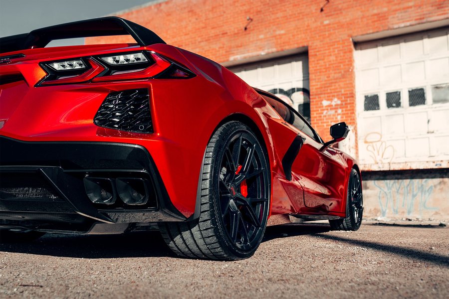 Red Mist Corvette C8 Forgedlite MC5 20/21 Photoshoot - CorvetteForum ...