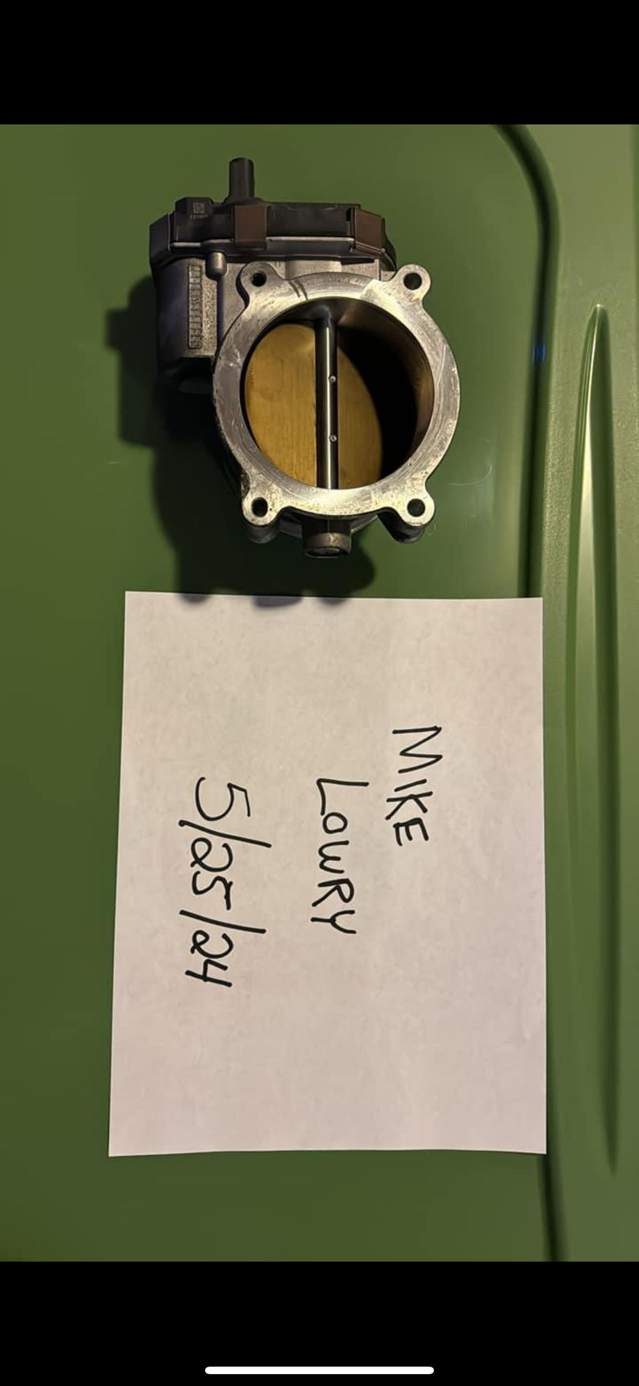 FS (For Sale) (SOLD) Oem 2019 z06 throttle body - CorvetteForum ...