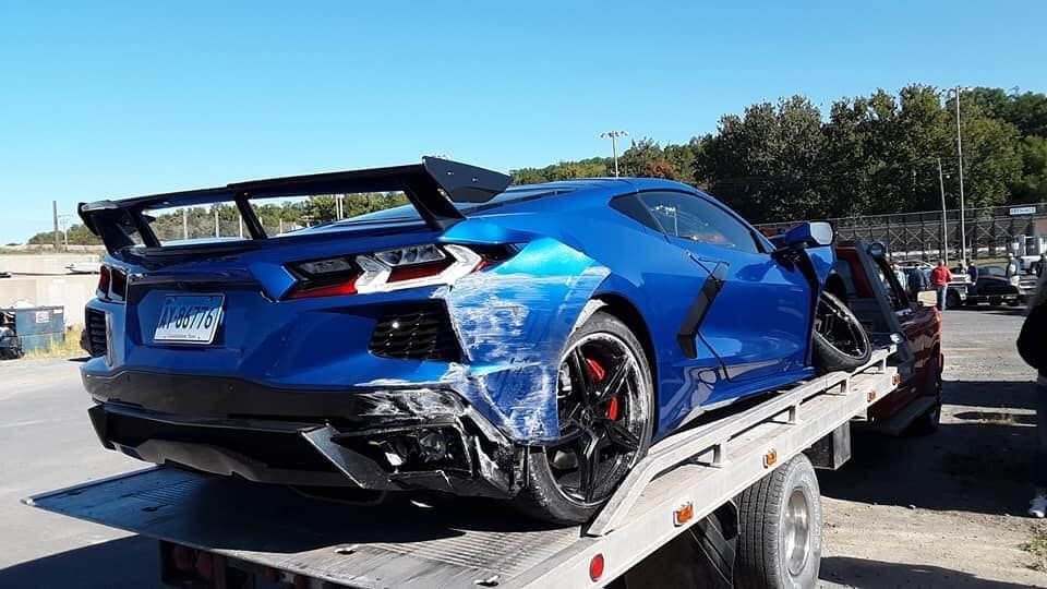 VIDEO 2020 C8 Corvette Crash at Lebanon Valley Dragway - Page 4 ...