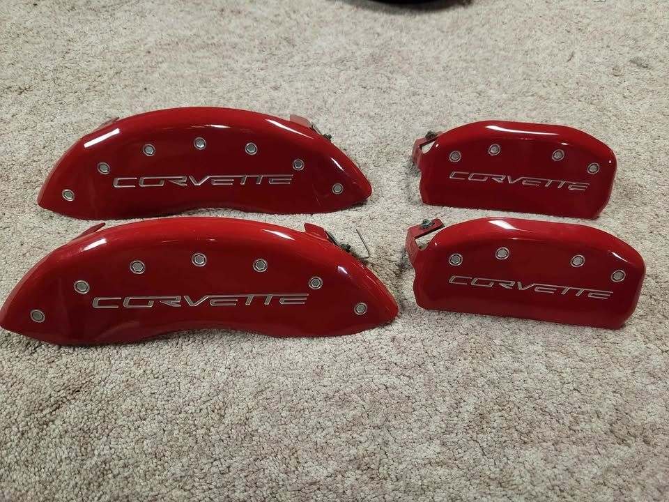 FS (For Sale) C5 C6 Chevrolet Corvette MGP Caliper Covers RED ...