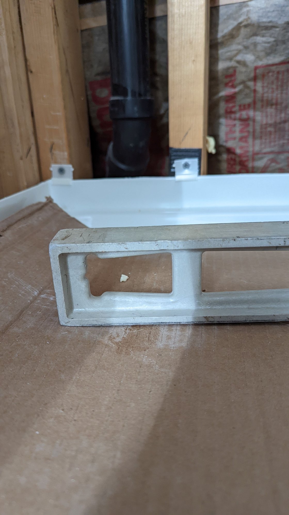 Mortar Under Shower Base Need Tips Community Forums