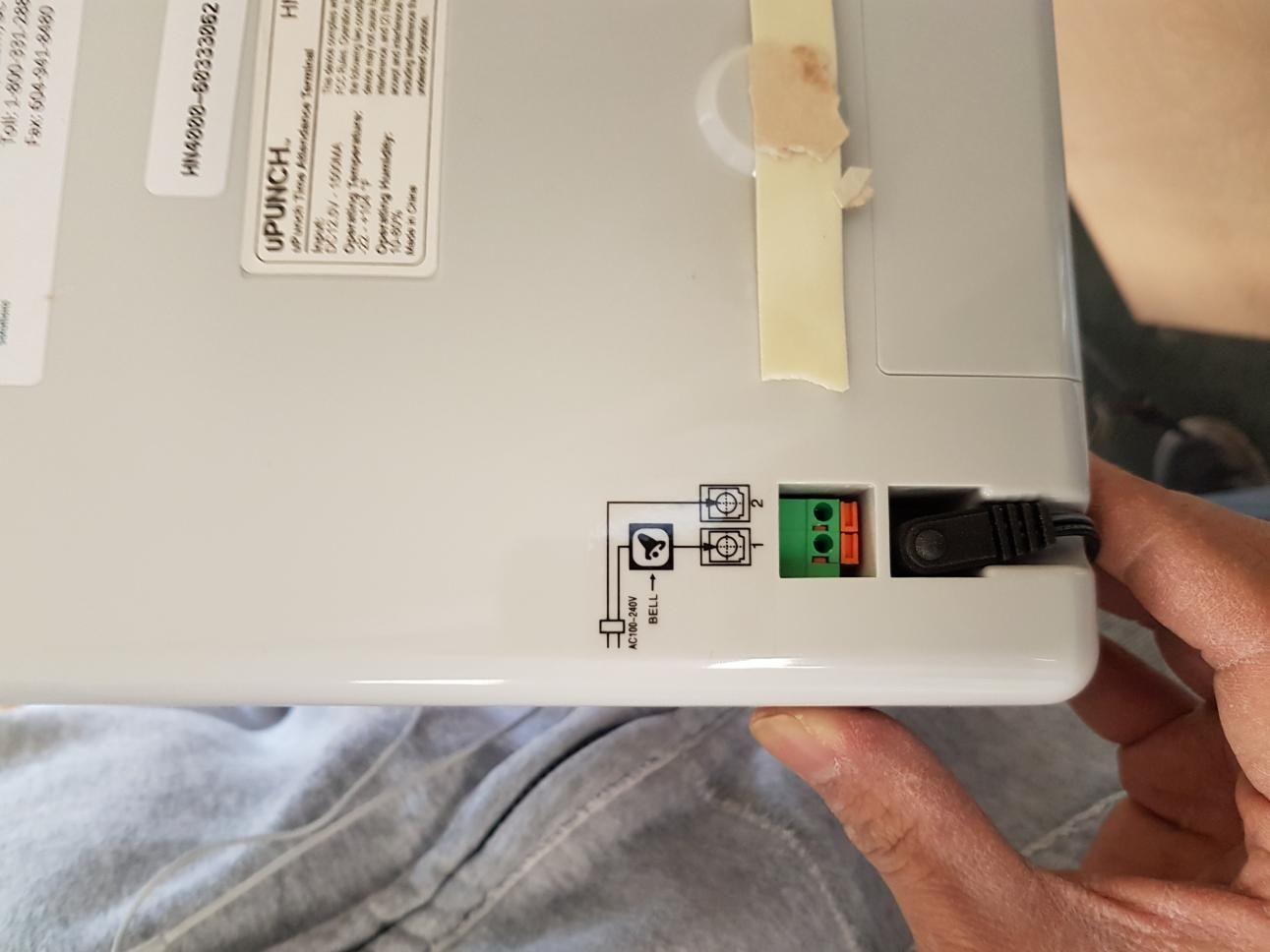 Connecting Punch Clock to Break Bell - DoItYourself.com Community Forums