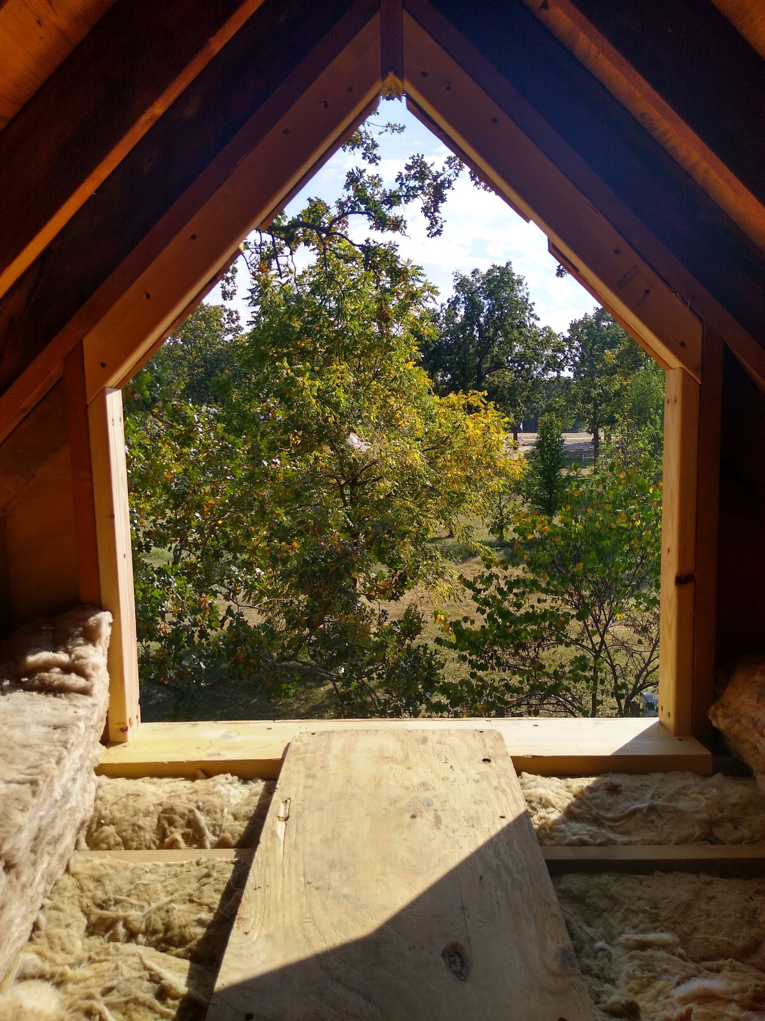 Gable End HVAC Access Idea - DoItYourself.com Community Forums