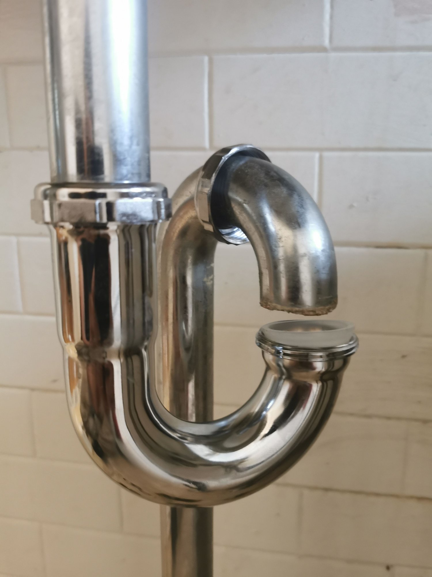 New J-trap doesn't line up? - DoItYourself.com Community Forums