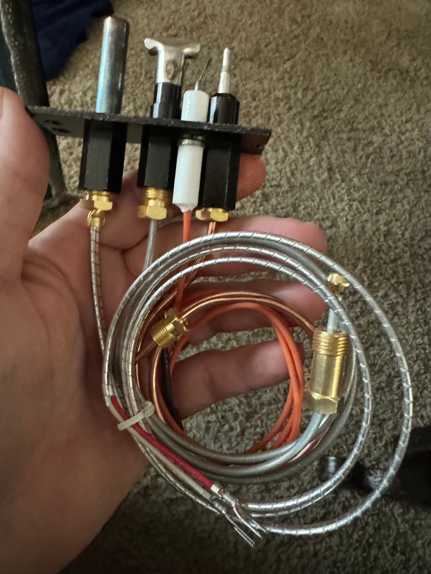 Replacing standing pilot assembly on gas fireplace - DoItYourself.com ...