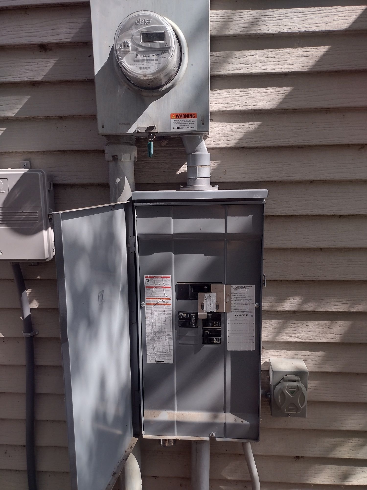 Installing 50A plug plus interlock - Houston New Build - DoItYourself ...