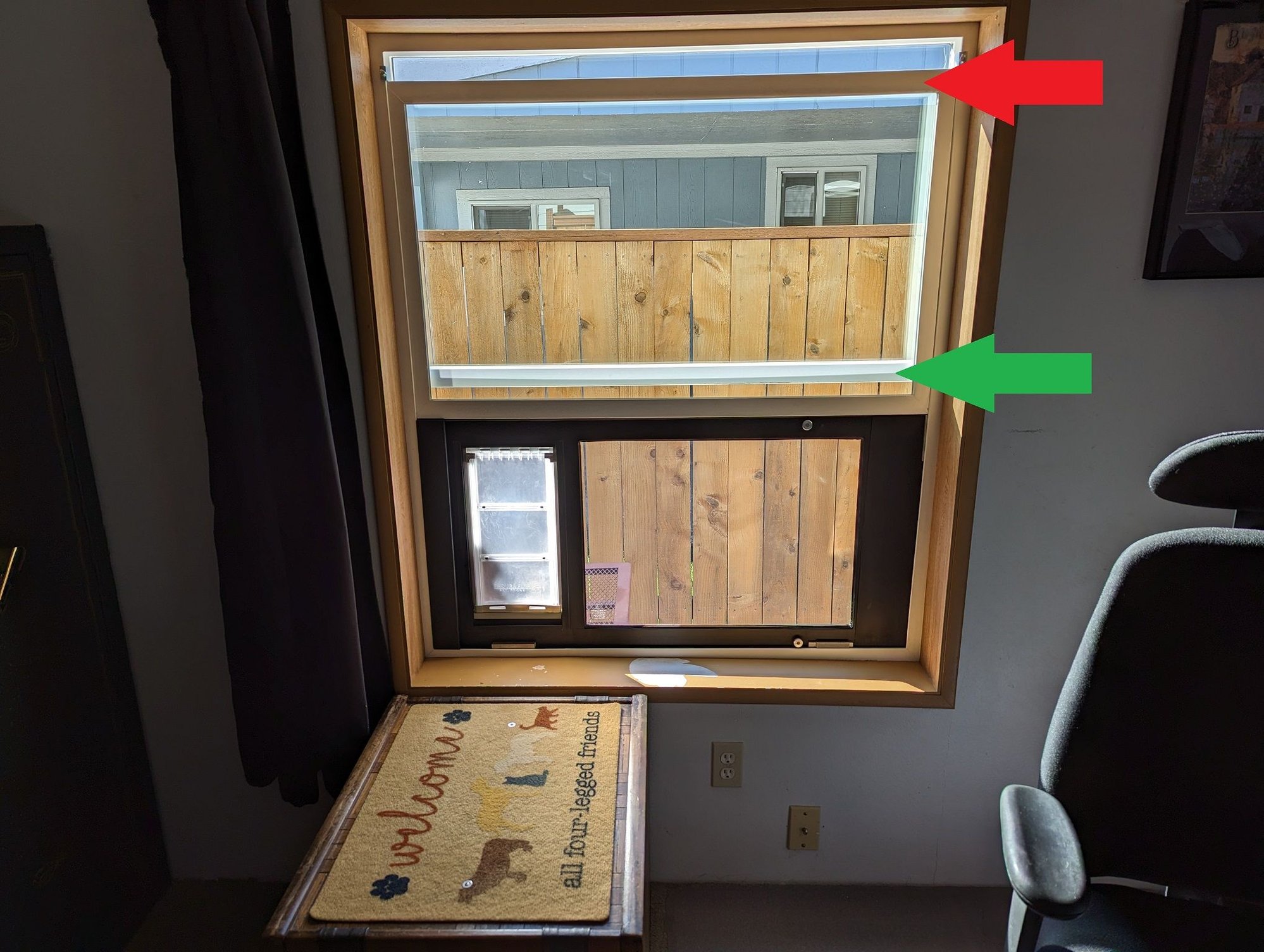 Trying to seal partially closed window - DoItYourself.com Community Forums