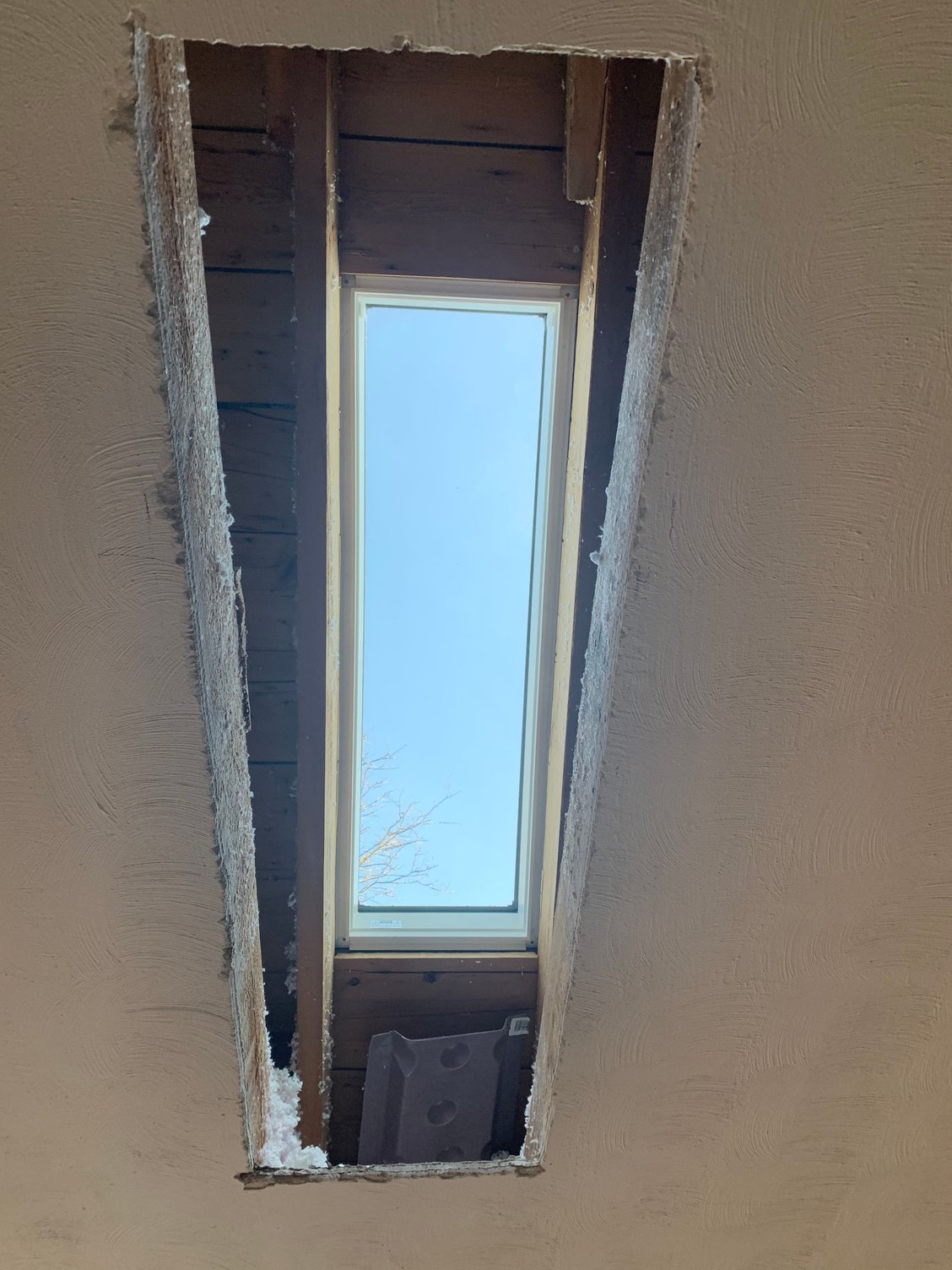 Skylight shaft - offset rafters/ceiling joists - DoItYourself.com ...