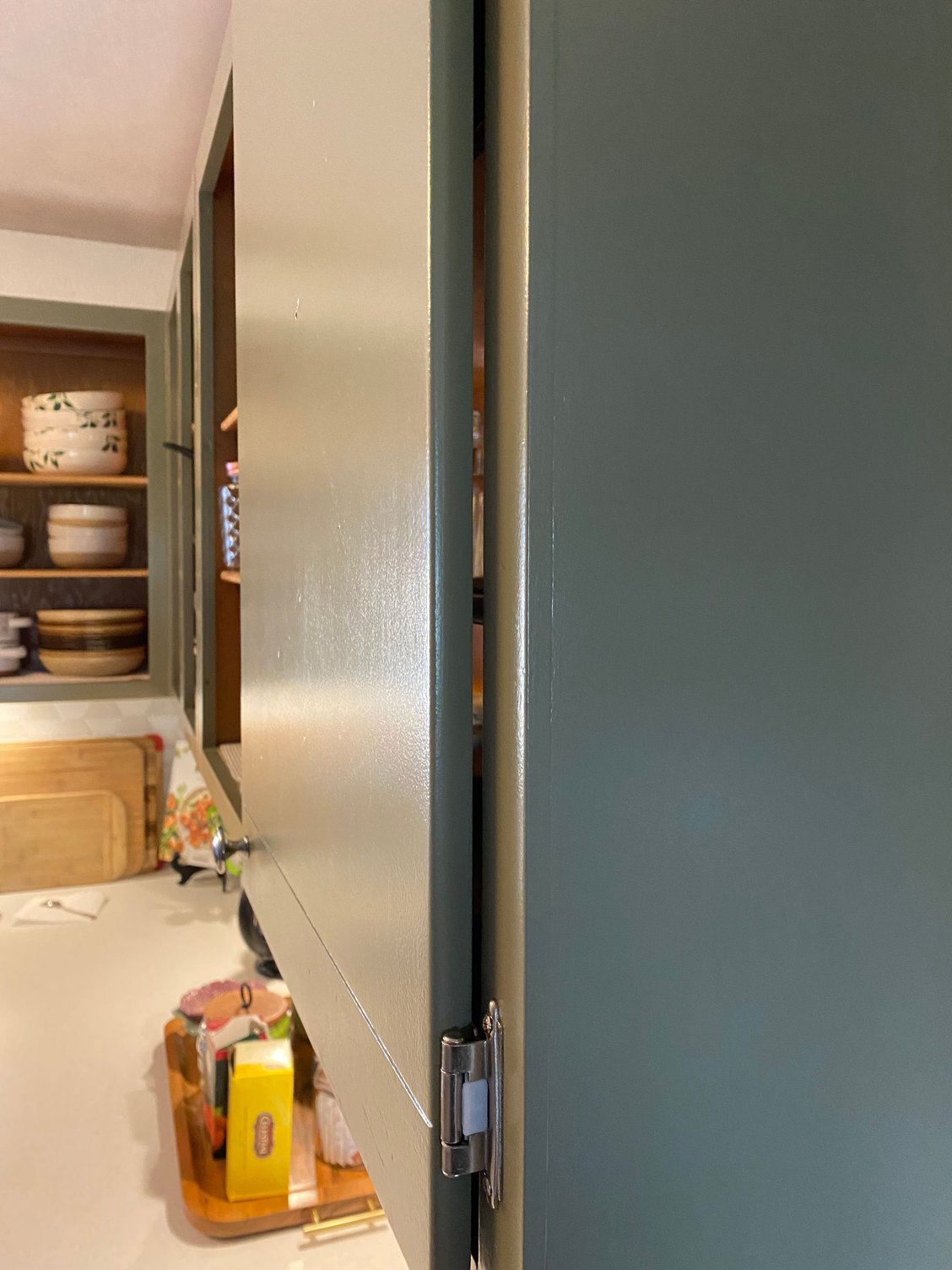 Cabinet Door Gap After New Hinge Installation - DoItYourself.com ...