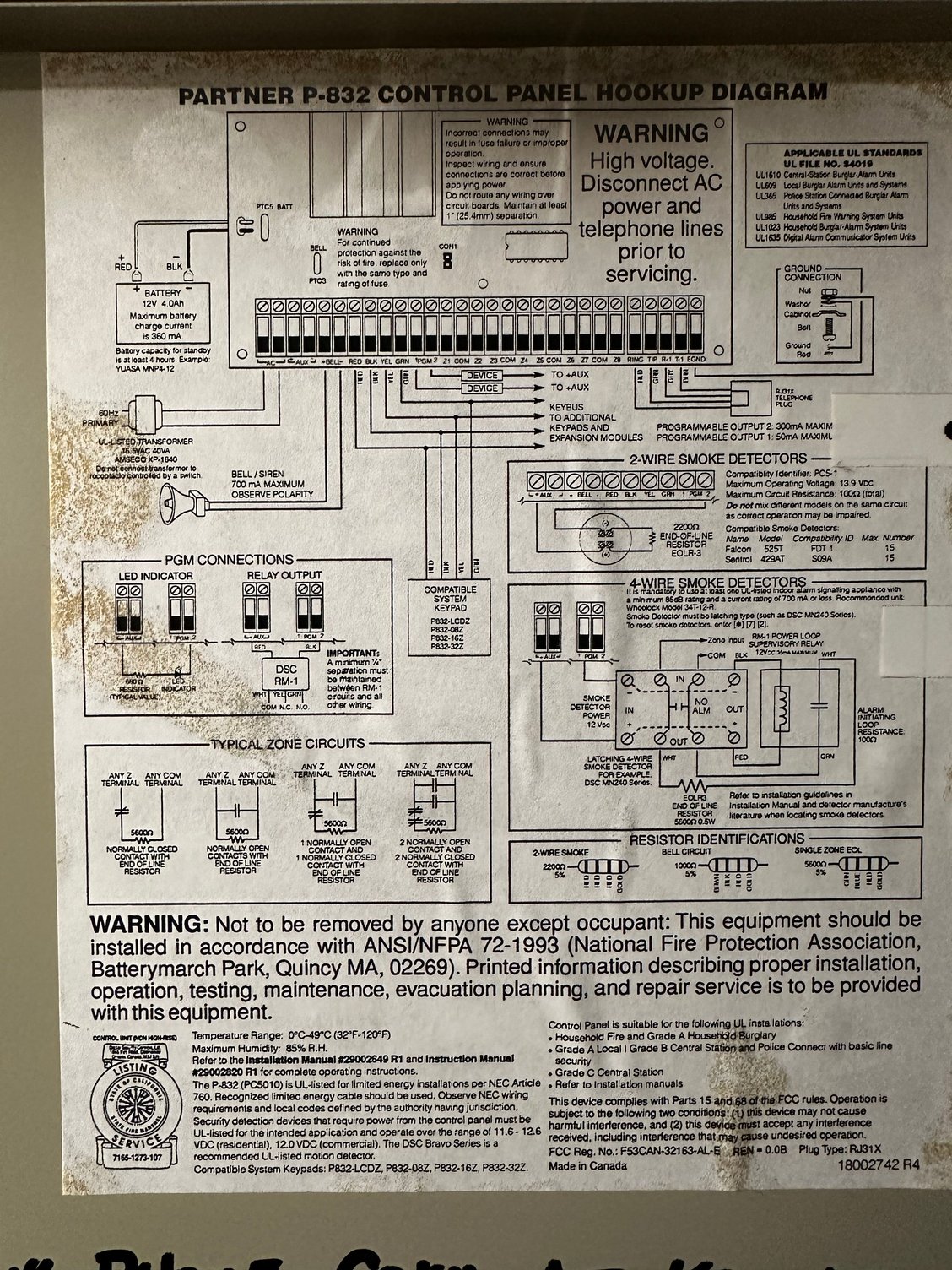 trying to turn off phone line monitoring (the usual [380 & [015] not ...