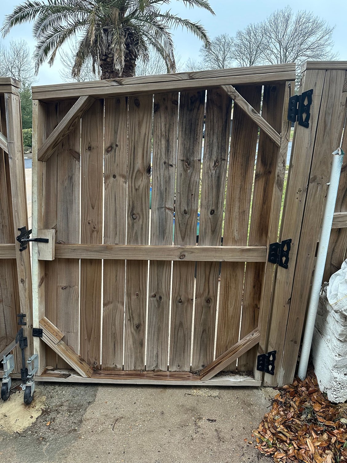 What went wrong with this gate build and what is the proper way to do ...
