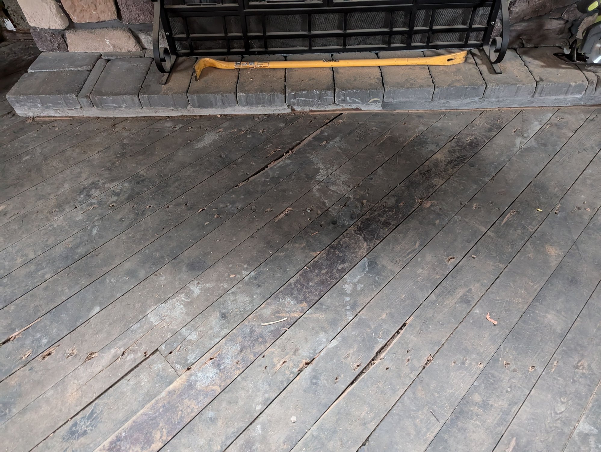 Very old subfloor: repair or replace? - DoItYourself.com Community Forums