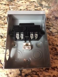 60A Non-Fused Disconnect Wiring - DoItYourself.com Community Forums