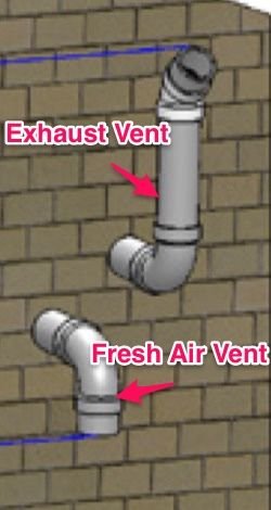 Removing rainwater coming in concentric flue - DoItYourself.com ...