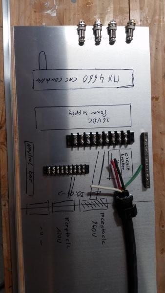 Wiring a CNC router electronic enclosure - DoItYourself.com Community ...