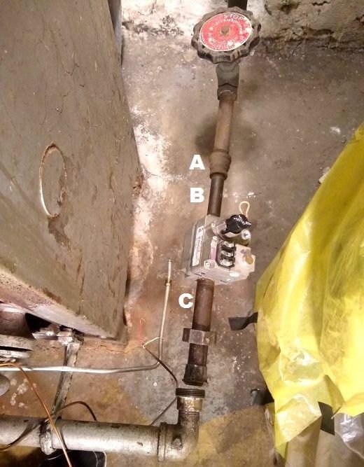 Replacing faulty valve on old gas furnace - DoItYourself.com Community ...