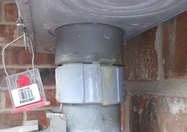 Conduit separated from meter housing - DoItYourself.com Community Forums