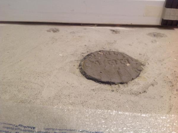 What is this PVC pipe with putty on basement floor? - DoItYourself.com ...