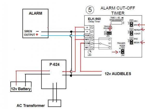 Need help connecting an external siren to GE Simon XT v2 version 1.4 ...
