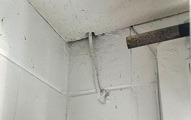 Fixing and making new electrical boxes for lantern on stucco exterior ...