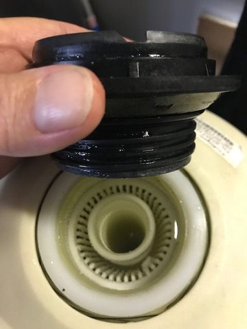 Kinetico K60 - what exactly halts the regen disc at end of process ...