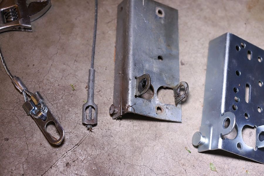 Replacing snapped pulley cable - DoItYourself.com Community Forums