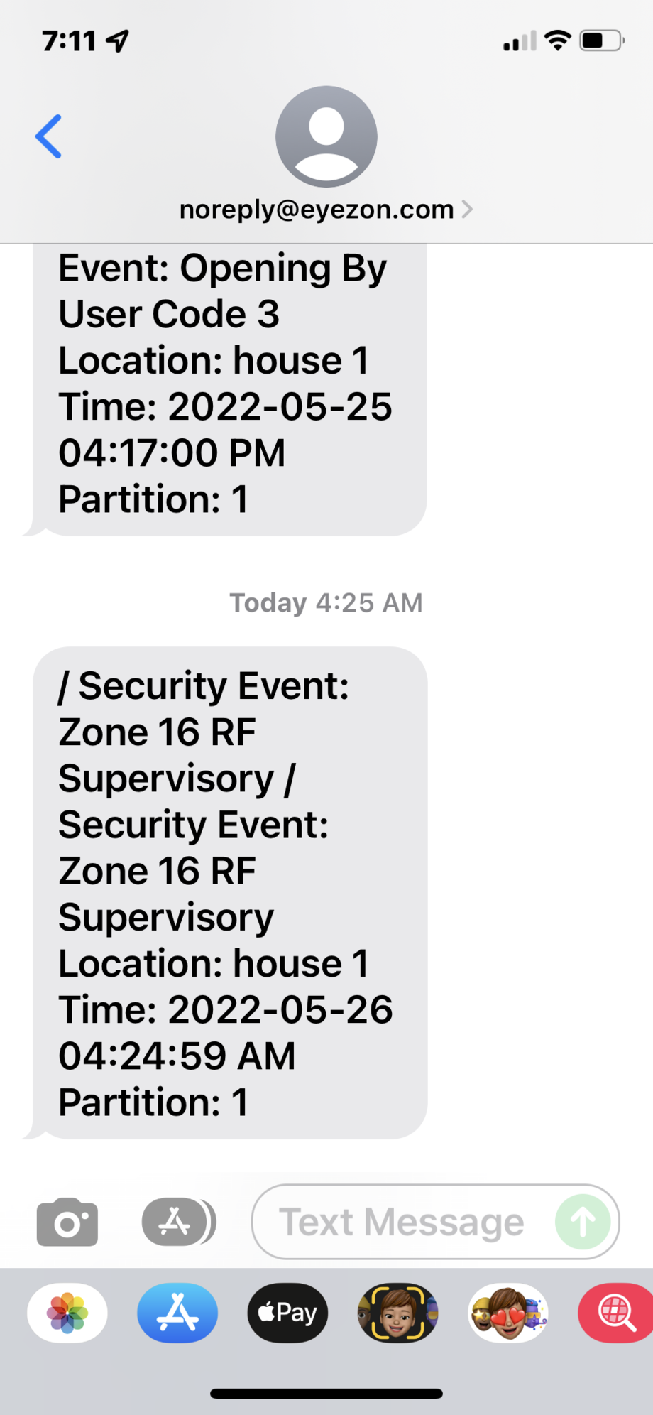 Supervisory code every so often need a little help figuring why ...