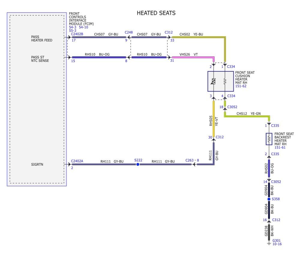Heated seats wiring to FCIM - Ford F150 Forum - Community of Ford Truck ...