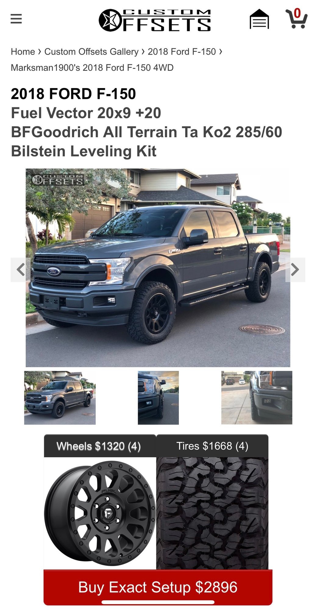 Fuel Vector 20x9 Fitment - Ford F150 Forum - Community of Ford Truck Fans