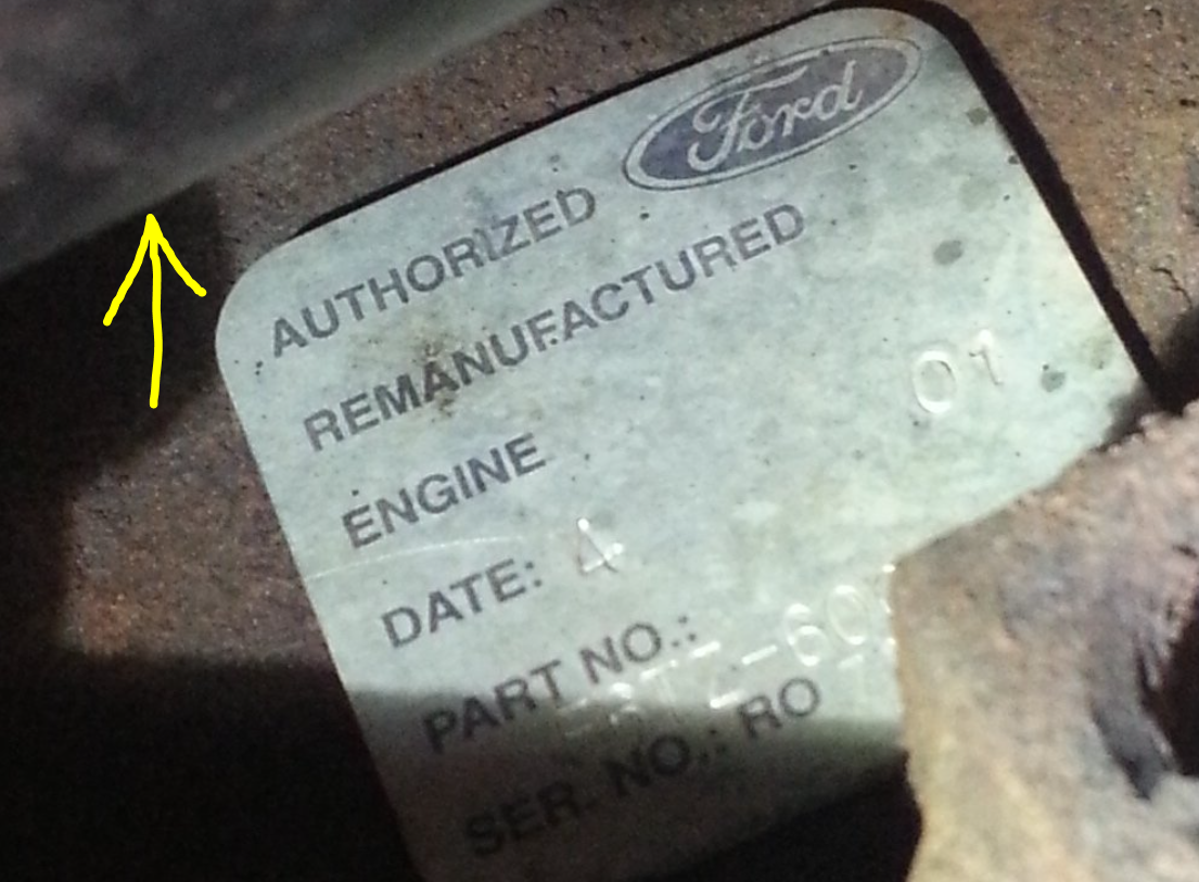 Engine date of manufacture versus Truck Build date - Page 2 - Ford F150 ...