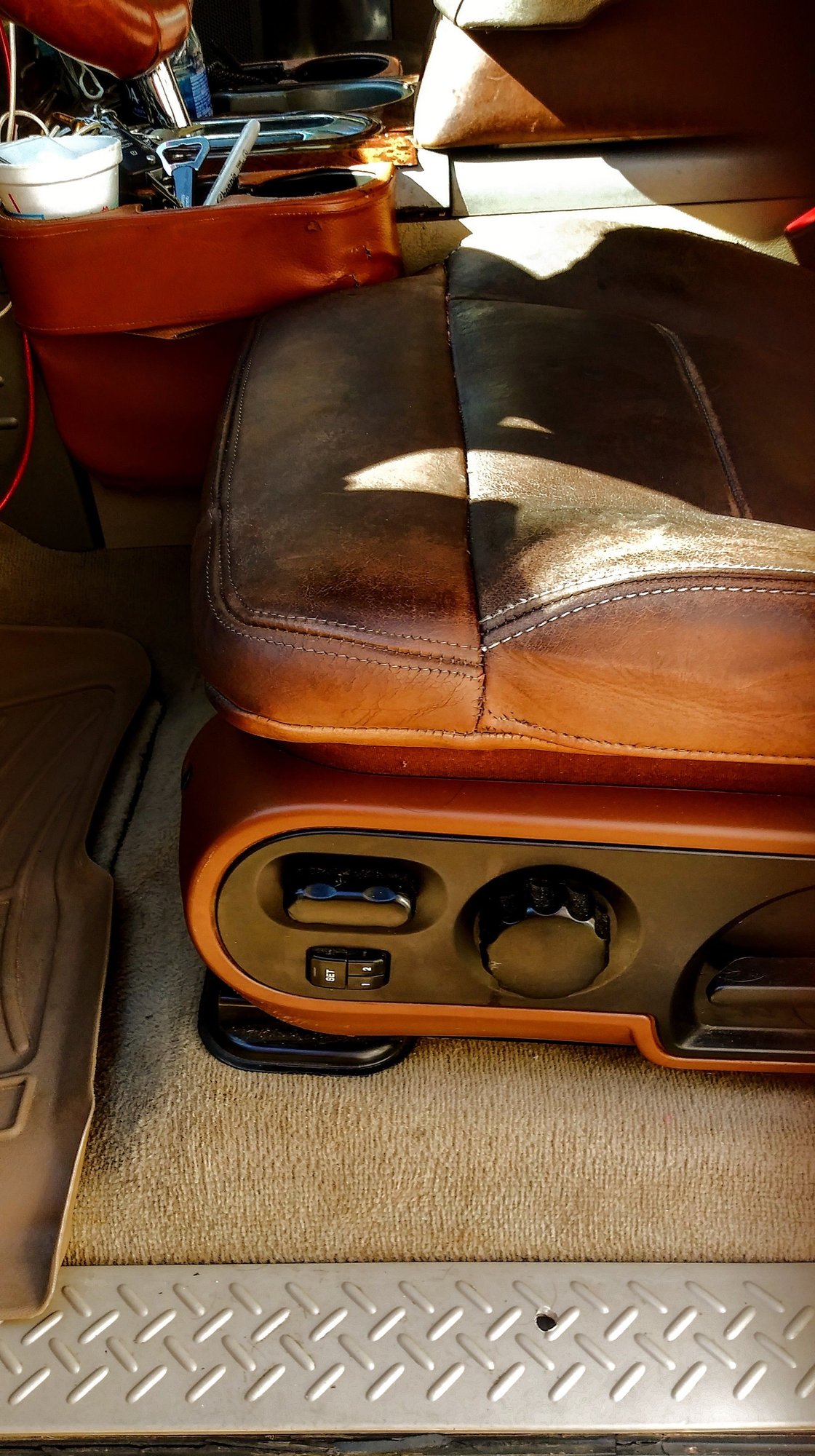 King ranch leather treatment products / application methods etc - Ford ...