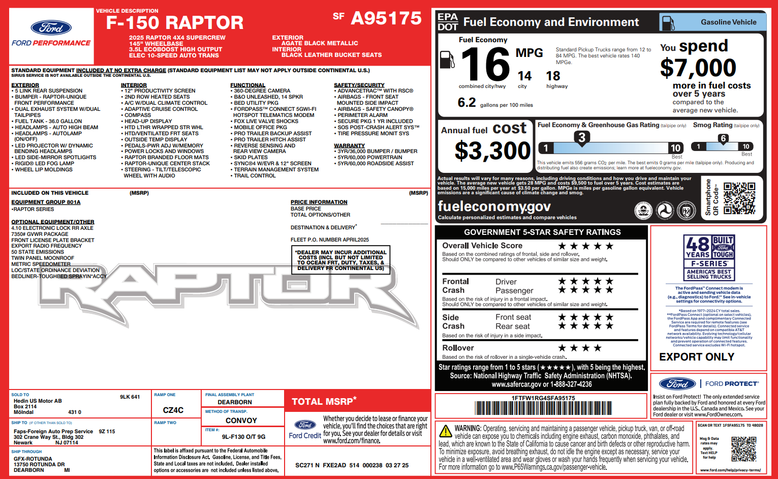 Window sticker lookup - Page 7 - Ford F150 Forum - Community of Ford ...