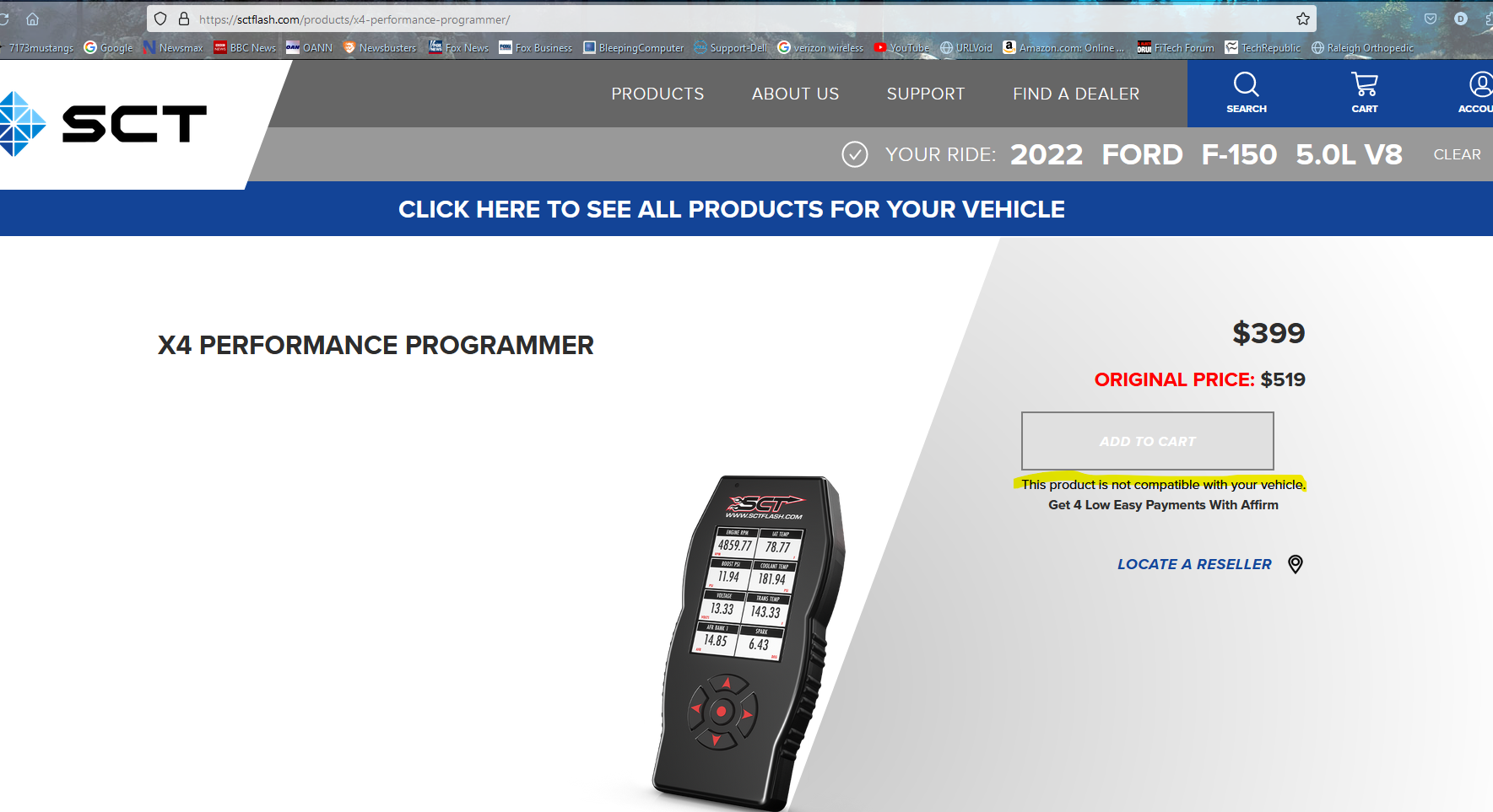 SCT X4 Tuner issue. - Ford F150 Forum - Community of Ford Truck Fans