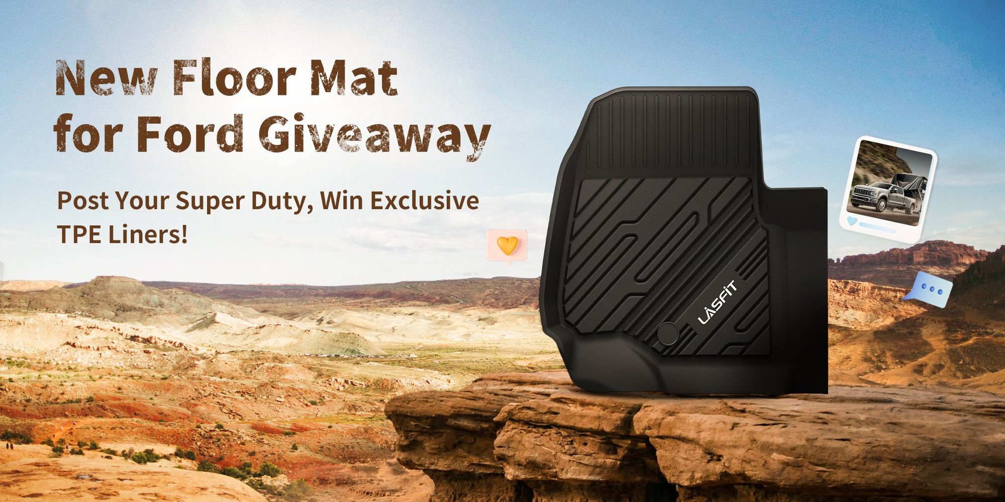 New Floor Mat for Ford Giveaway: Post Your Super Duty, Win Exclusive ...