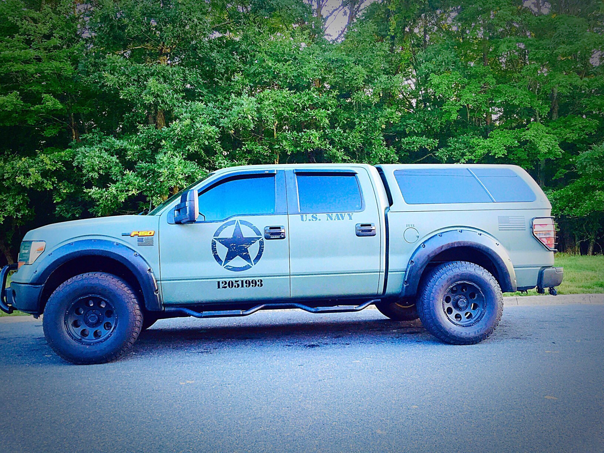 My Military Themed 2014 F-150 SCREW: Before and After - Ford F150 Forum ...