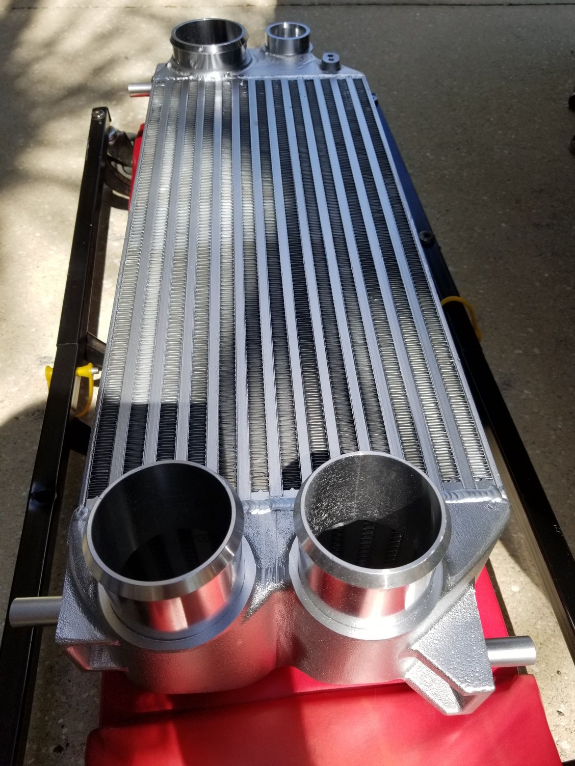 CV Fab Titan FMIC Installed - 2017 F150 3.5 ecoboost - Ford F150 Forum ...